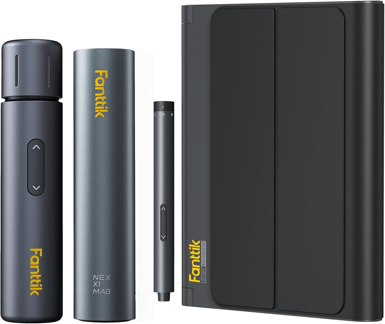 Amazon.com: Fanttik S1 Capsule Deluxe Cordless Screwdriver & E1 NEX ...