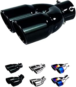 Amazon | 日産ノート HE12 E12 H24.9~ に適用 マフラーカッター 汎用 車のマフラー オーバルス テンレス製 大口径 サビや 衝撃に強く 下向き 排気管 軽自動車 乗用車 ...