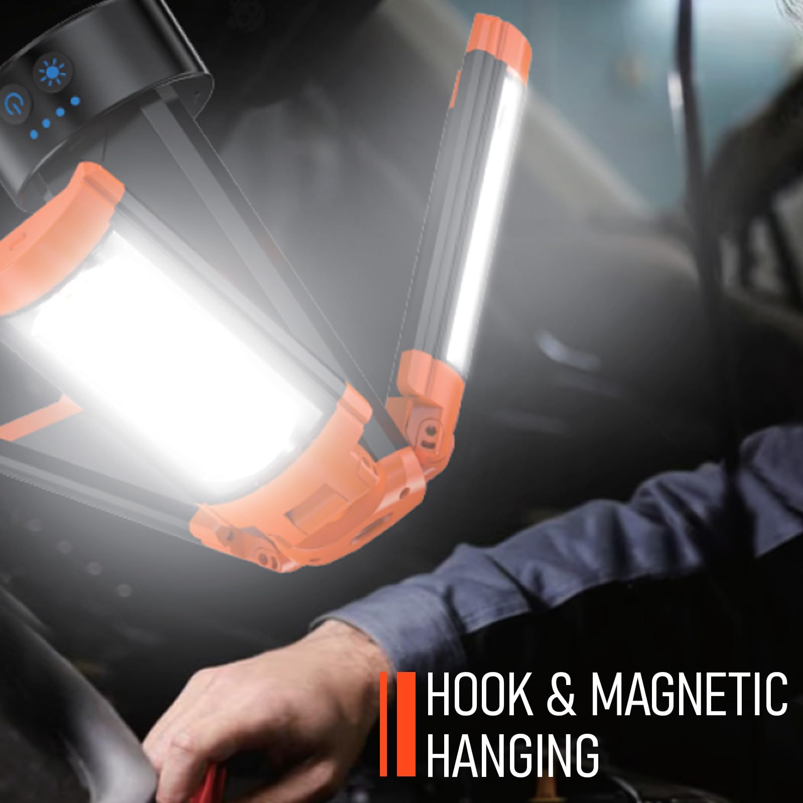 Willpower 100W Tripod Stand LED Work Light, 10000LM LED Floodlight ...