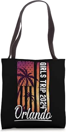 Amazon.com: Orlando Girls Trip 2024 Friends Vacation Girl Weekend Tote ...