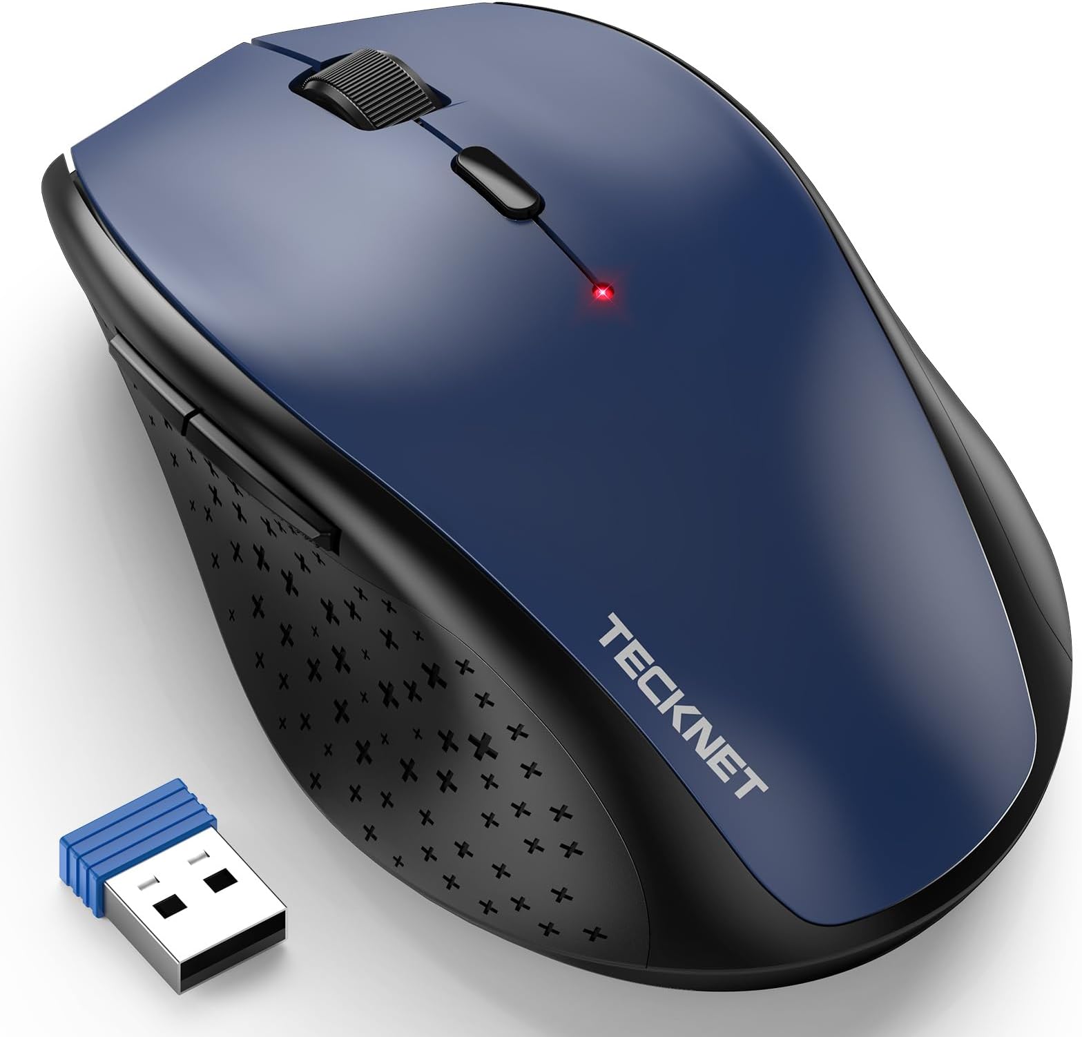 TECKNET Maus Kabellos, Bluetooth Maus 3200 DPI , Ergonomisches Tragbare ...