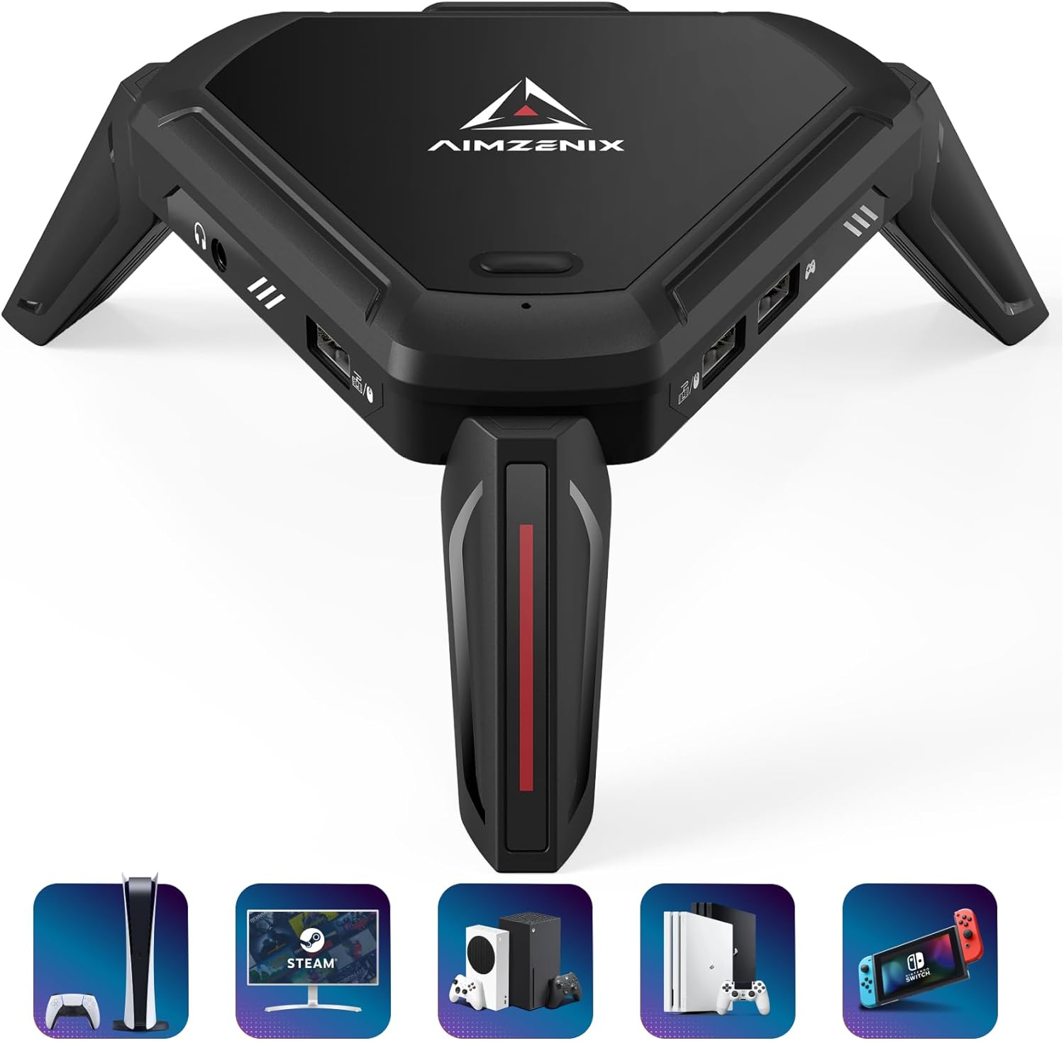 Monster Keyboard and Mouse Adapter for PS5, PS4, PC, Xbox Series X/S ...