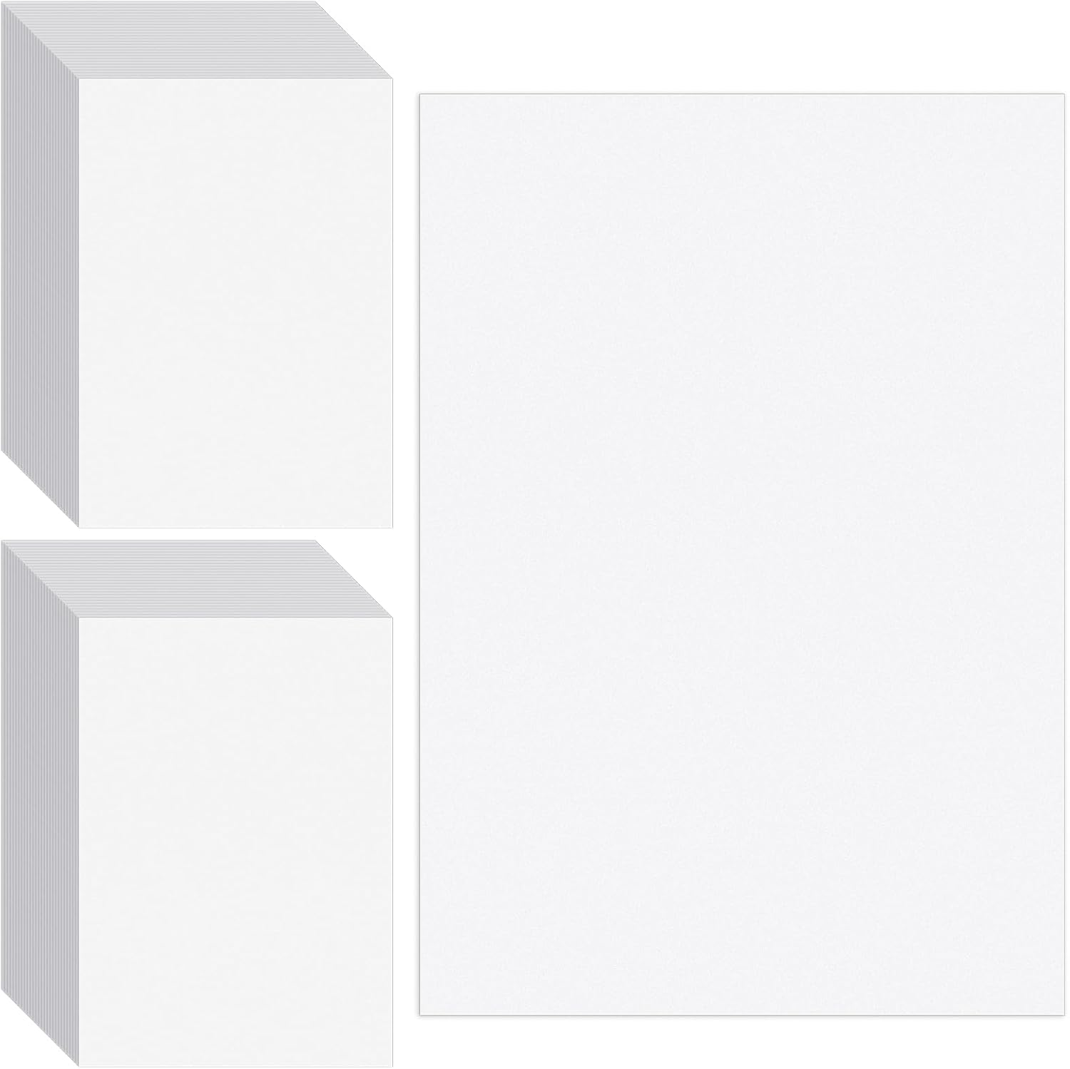 Amazon.com : 200 Sheets Cream Cardstock Paper Sheets 32 lb/120 gsm ...
