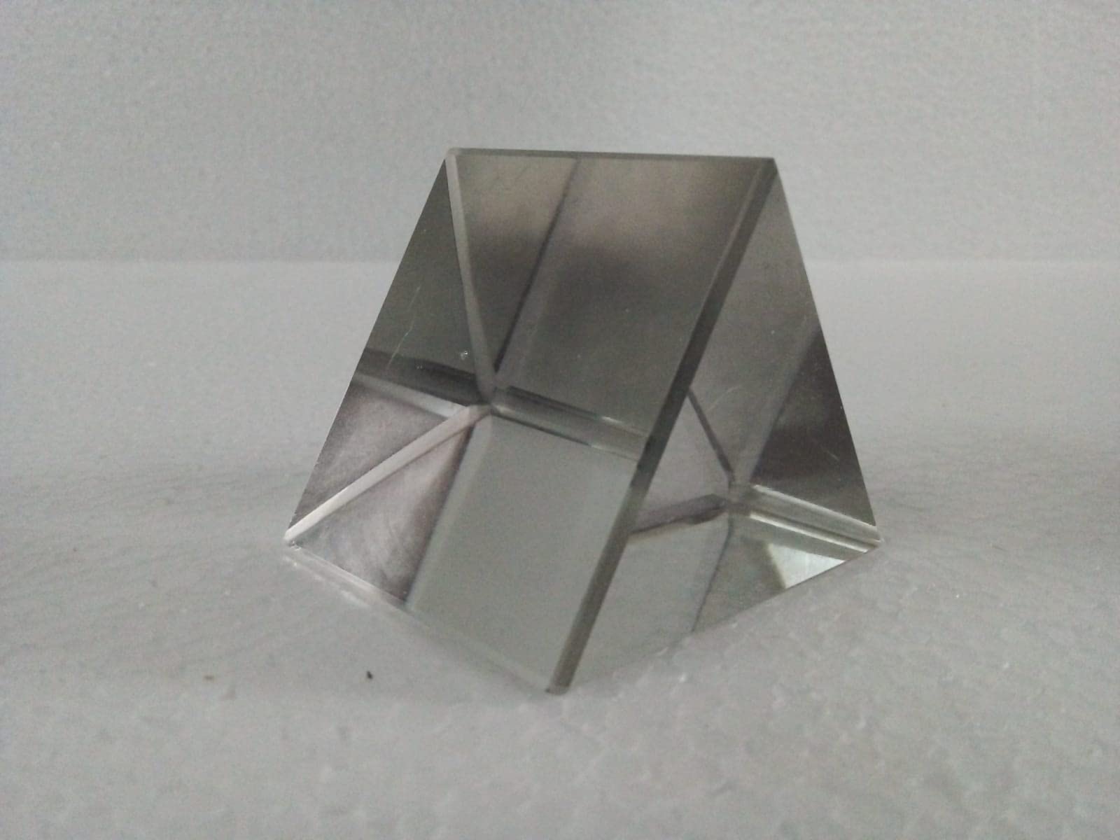 Buy AI-Glass Prisms 50mm Equilateral, Optical Glass, Triangular Prism for Teaching Light ...