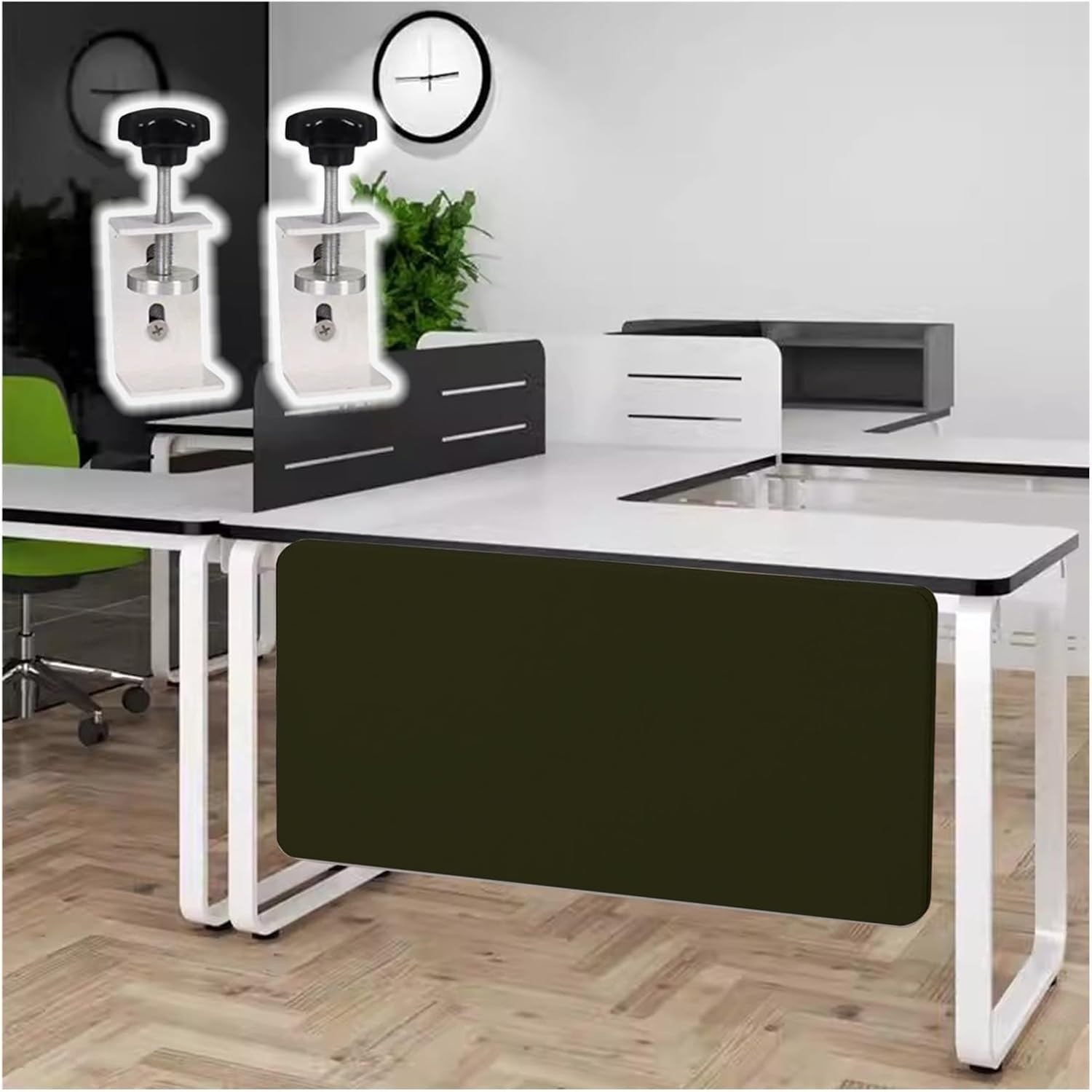 Amazon.com: Customizable Modesty Panel for Under Desk, Privacy Panel ...