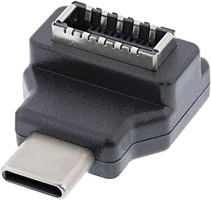 CY Adapter Type-C USB-C Male to Type-E USB 3.1 Front Panel Header ...