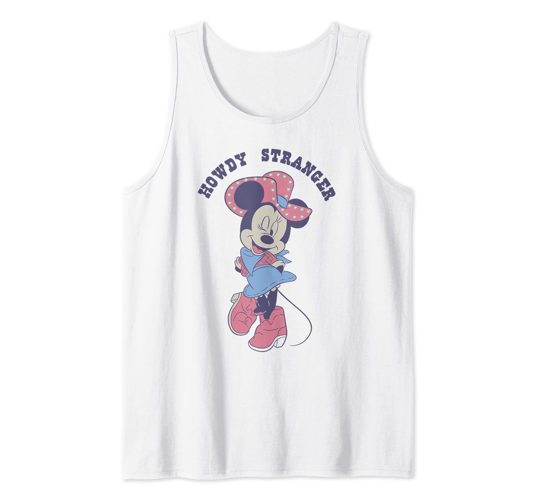 Amazon.com: Disney Minnie Mouse Sassy Cowgirl Howdy Stranger Wink Logo ...