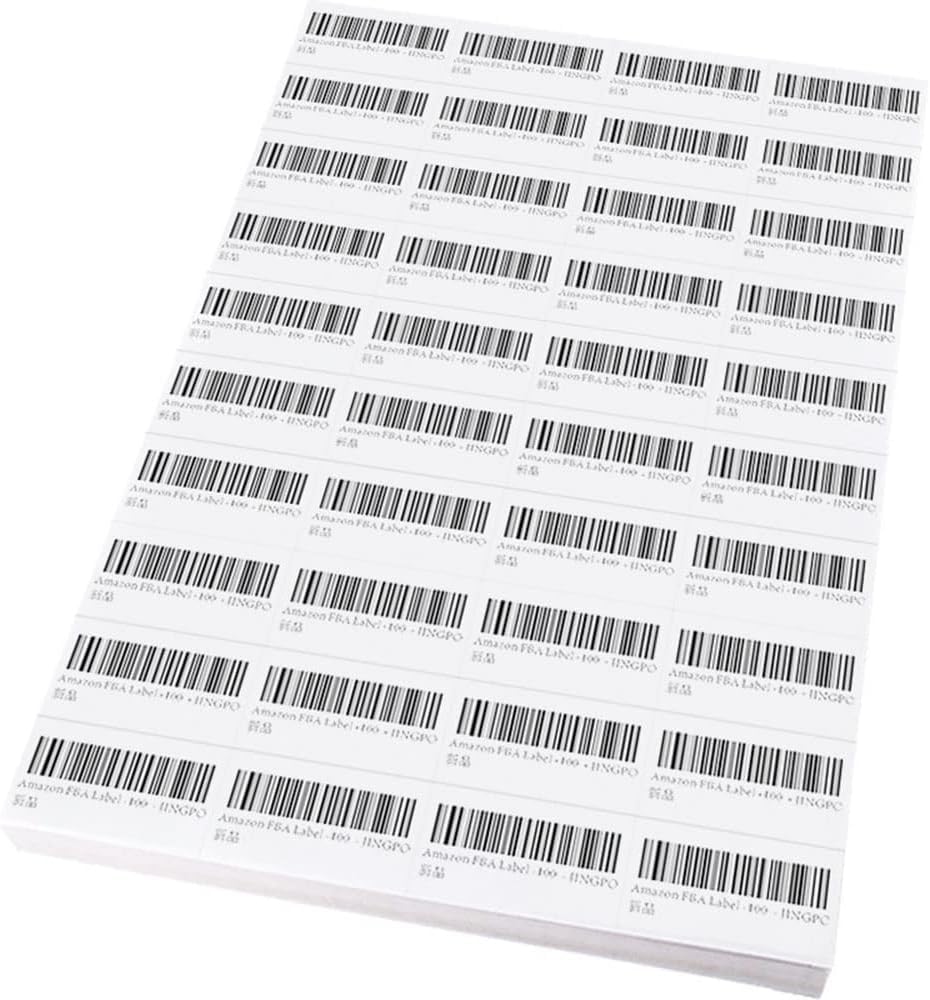 LRS A4 Size White Self Adhesive Label/Sticker for Printer (Inject ...