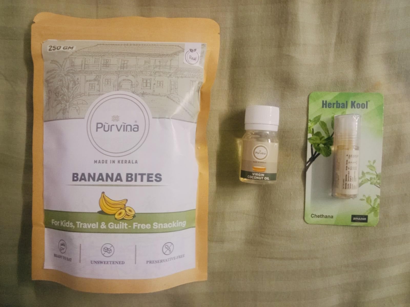 Purvina® Real Banana Bites | Dehydrated Banana | Not Chips, Not Fried ...
