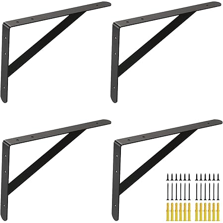 Amazon.com: Solid Heavy Duty Steel Countertop Support L-Bracket, 1 ...