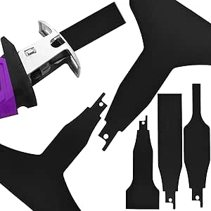 HJKLDBI 5Pcs Reciprocating Saw Saber Blade Set Carbon Steel ...