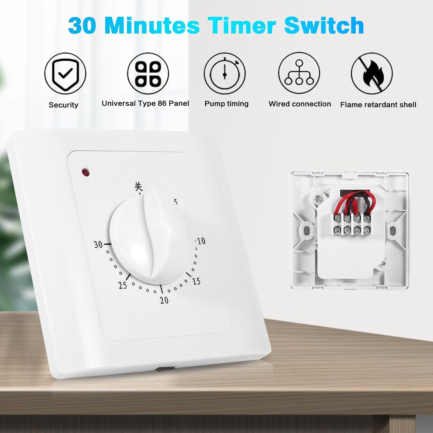 Spring Loaded Wall Timer TORK Nsi Electrical Timers & Timer