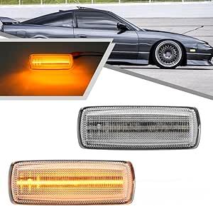 Amazon.com: Mingrui test 2Pcs Amber LED Side Marker Light for Ni.ssan ...