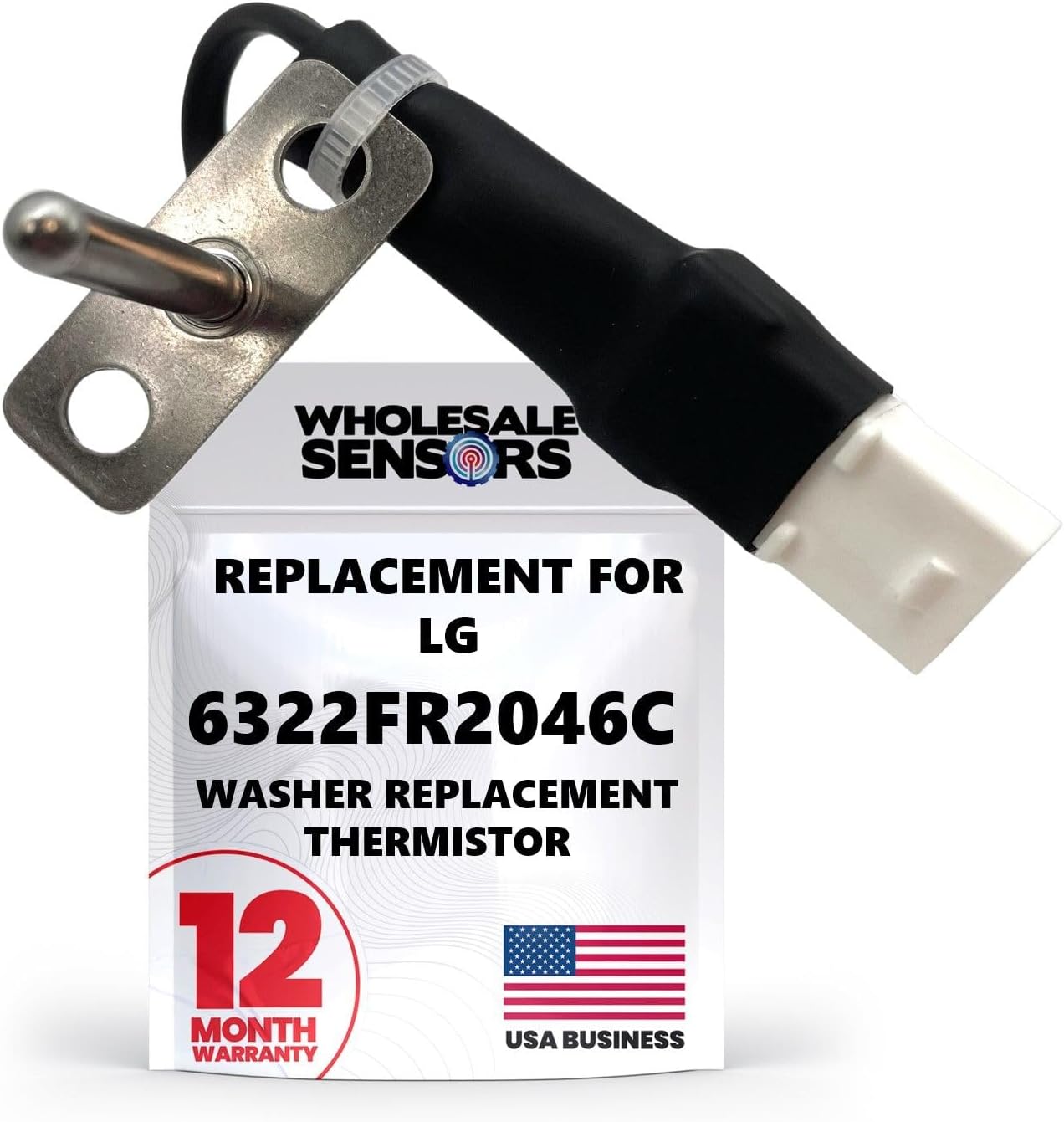 Amazon.com: LG 6322FR2046C Genuine OEM Thermistor Temperature Sensor ...
