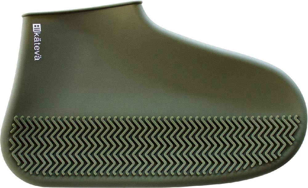 Amazon.co.jp: パラデック Kateva カテバ シューズカバー [ グリーン/Mサイズ/KTV-255 ] 【サイズ】(約)22.5cm~25.5cm ポーチ収納時:(約)幅21 ...