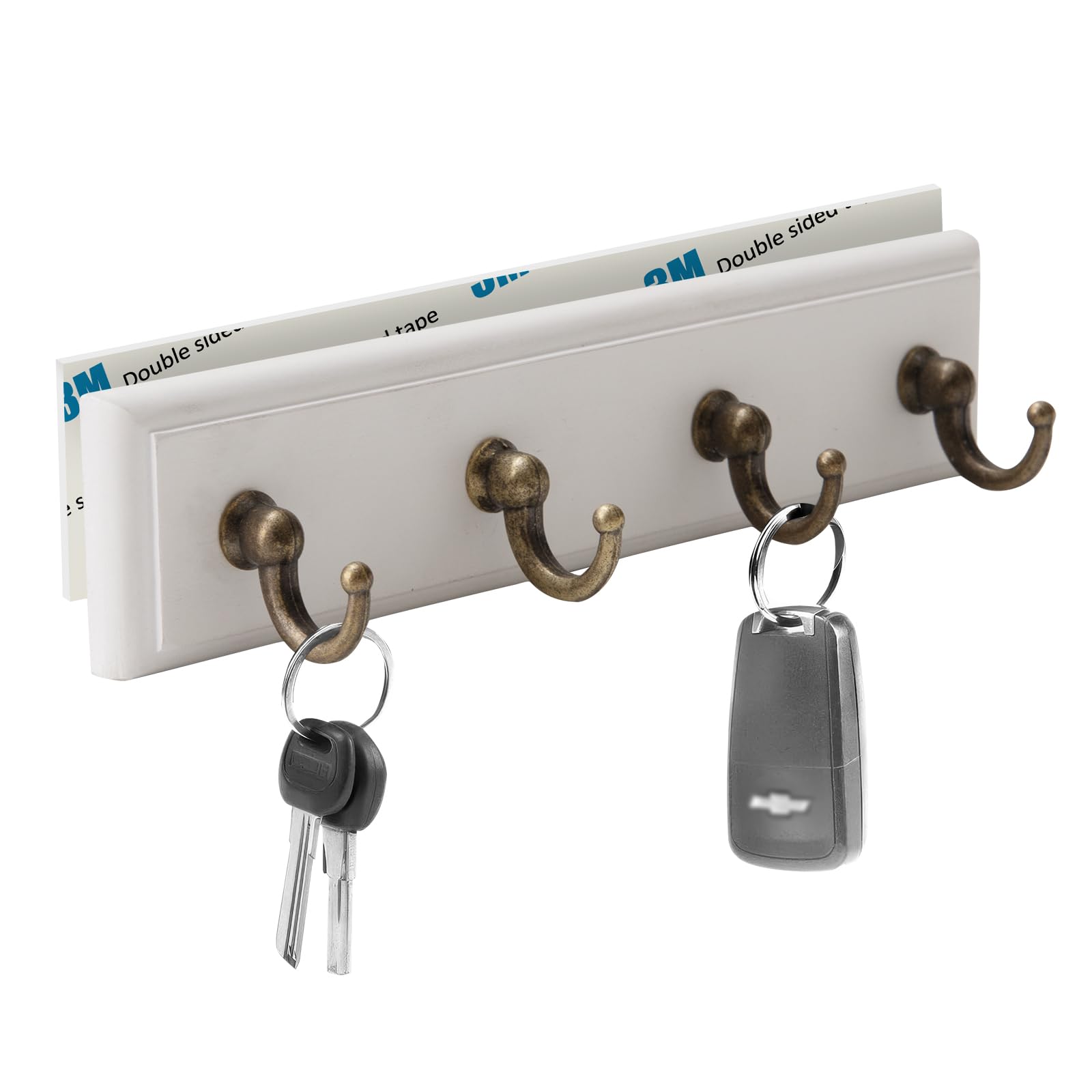 Amazon.com: Dastimasco Key Holder for Wall Adhesive, No Damage Small ...