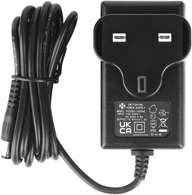 15v 1a mains power supply adapter charger for Maplin A67HY Jump start ...