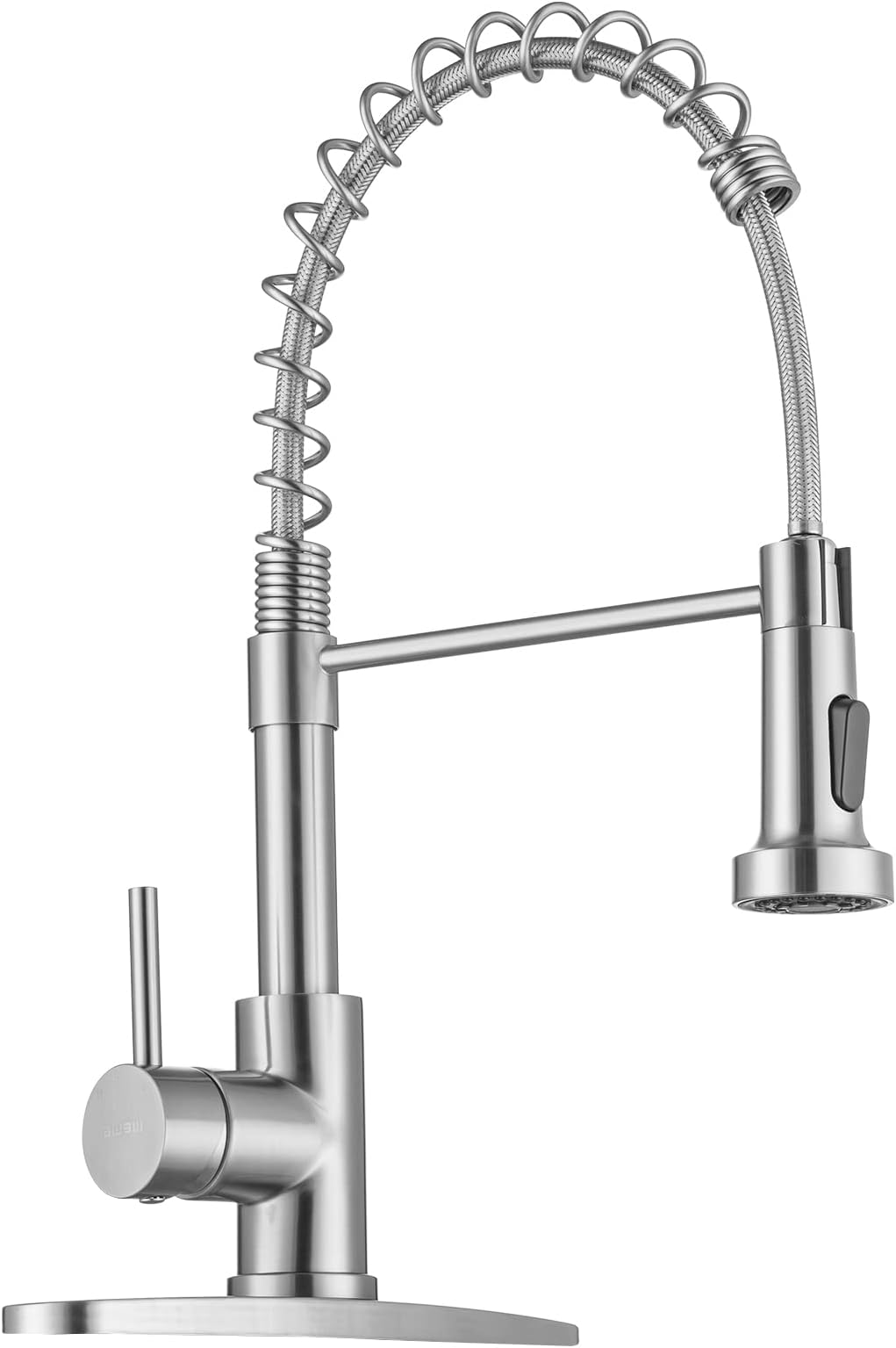 AIMADI Modern Kitchen Faucet Pull Down Sprayer,Stainless Steel Single ...