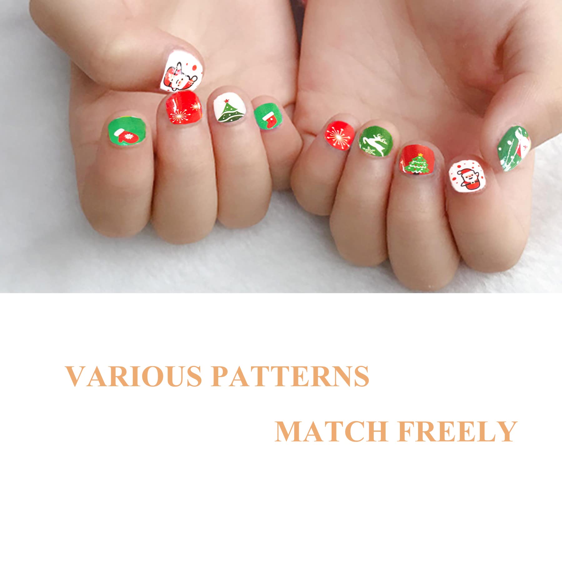 Christmas Toe Nail Art Designs