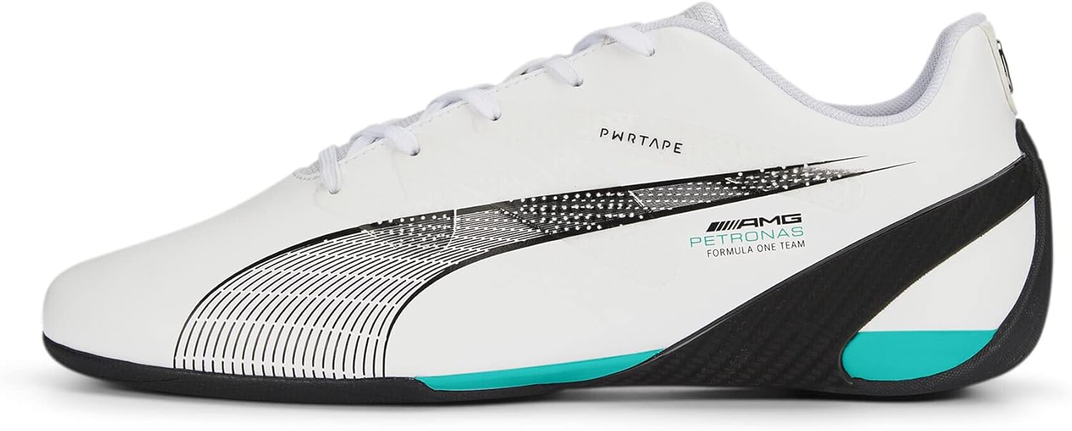 PUMA Mercedes-AMG Petronas Motorsport Carbon Cat Riding Shoes 44 White ...
