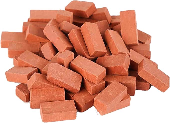 Amazon.com: Mllxon Miniature Dollhouse Bricks Realistic Fake Bricks ...