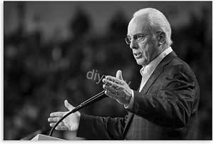 Amazon.com: Reverend John MacArthur Portrait Art Poster 3 Canvas ...