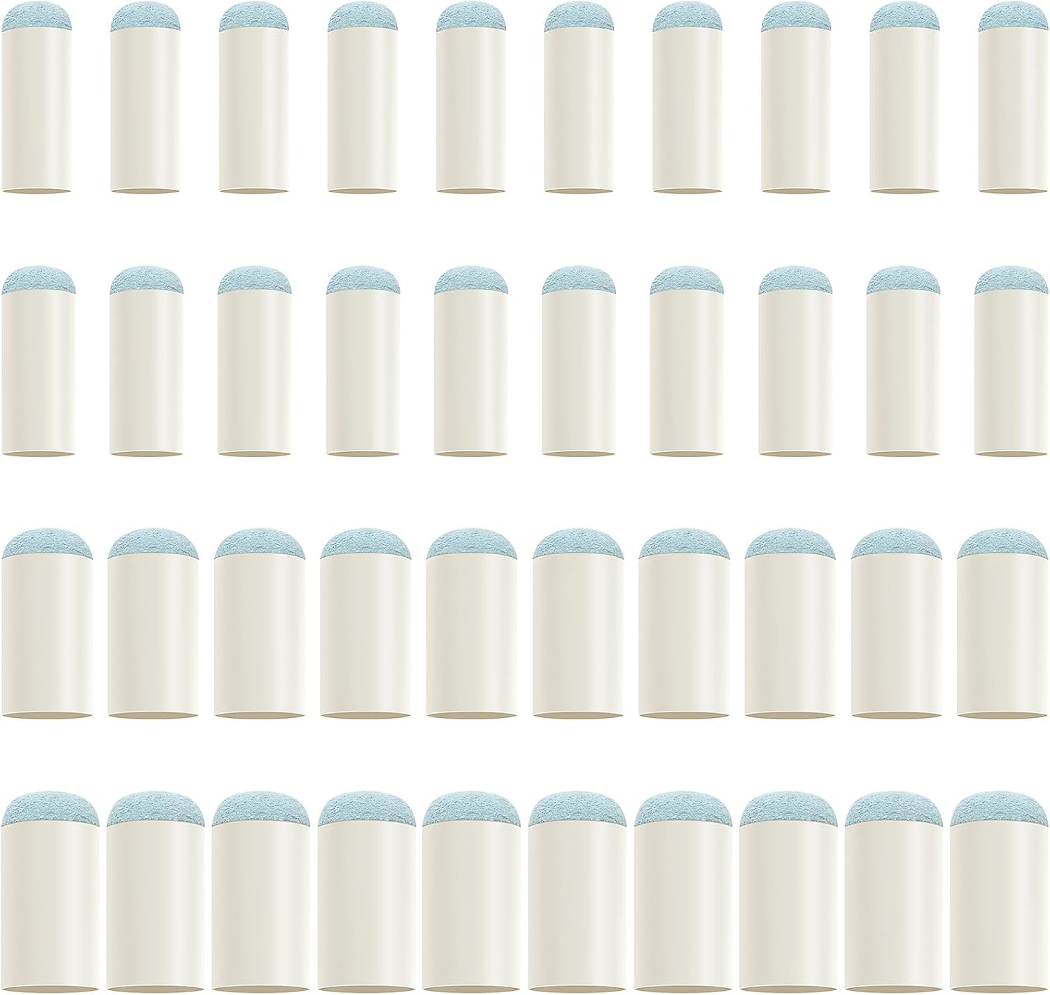 Amazon.com : KDIMSY 40pcs Pool Cue Tips 4 Sizes Billiard Cue Tips Slip ...