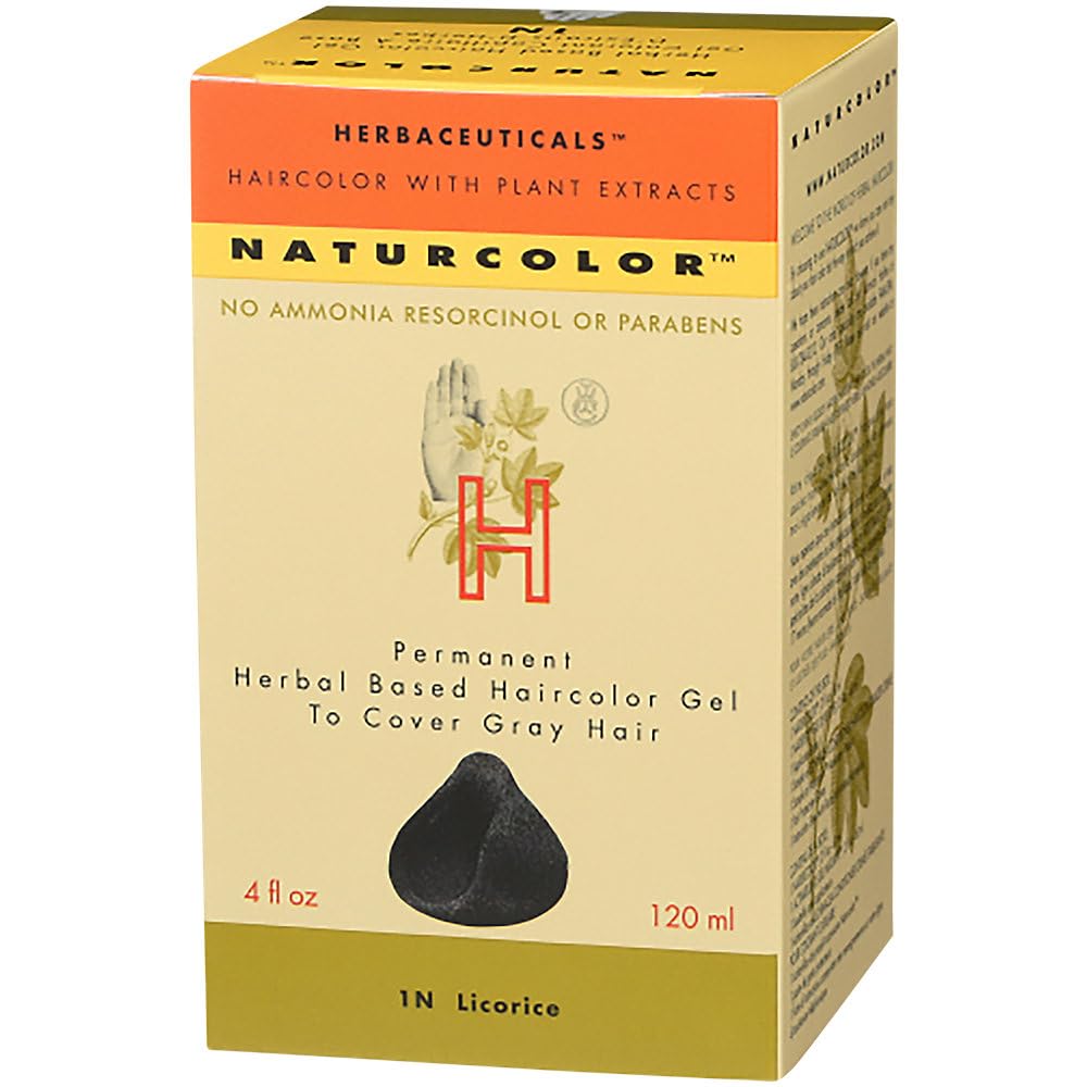 Snapklik.com : Natural Hair Color - Herbal Based & Permanent - 1N Licorice