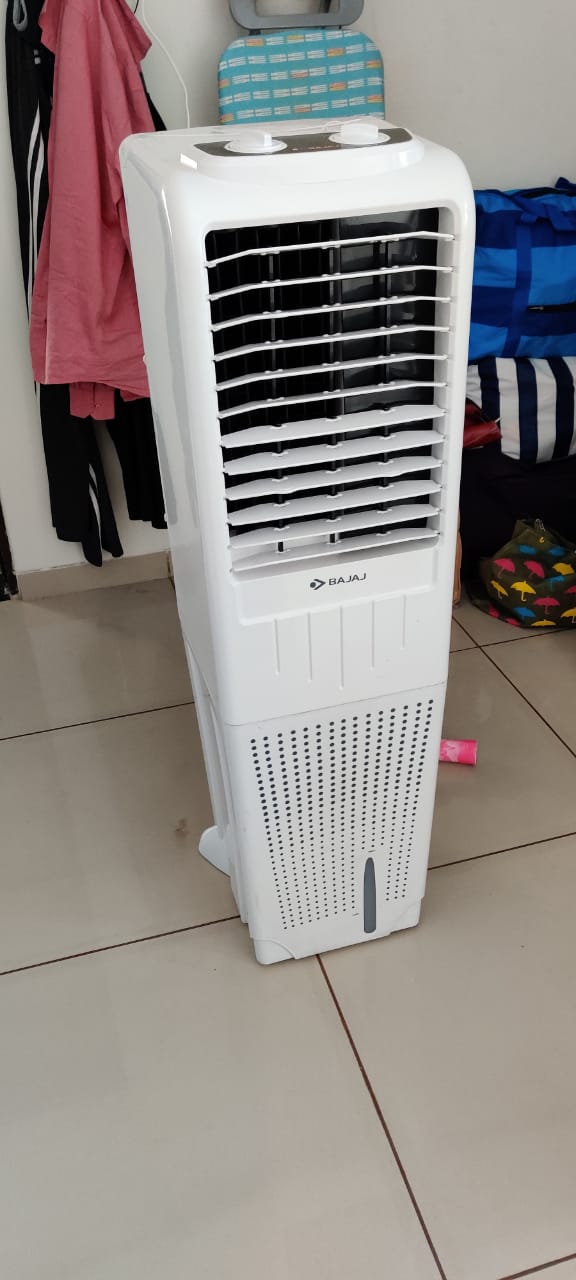 Bajaj TMH35 35L Tower Air Cooler with DuraMarine Pump (2-Yr Warranty by ...