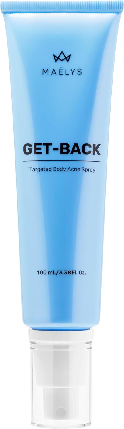 Amazon.com : MAËLYS GET-BACK - Targeted Body Acne Spray : Beauty ...