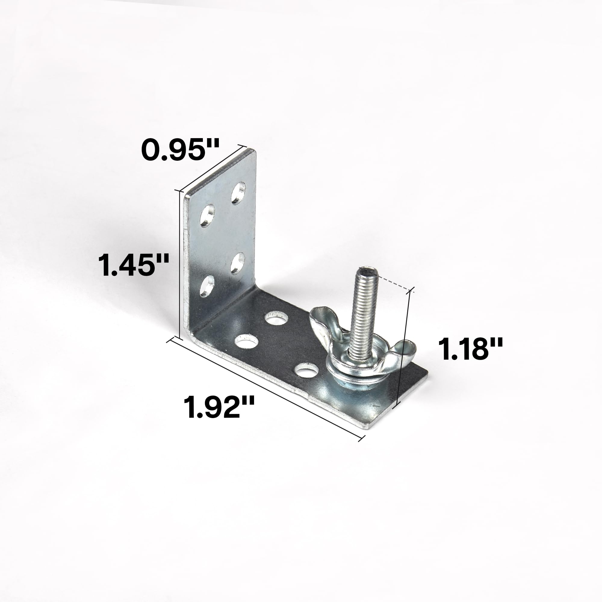 Snapklik.com : LazBlinds Metal Window Shade Brackets - 2Pcs Roman ...