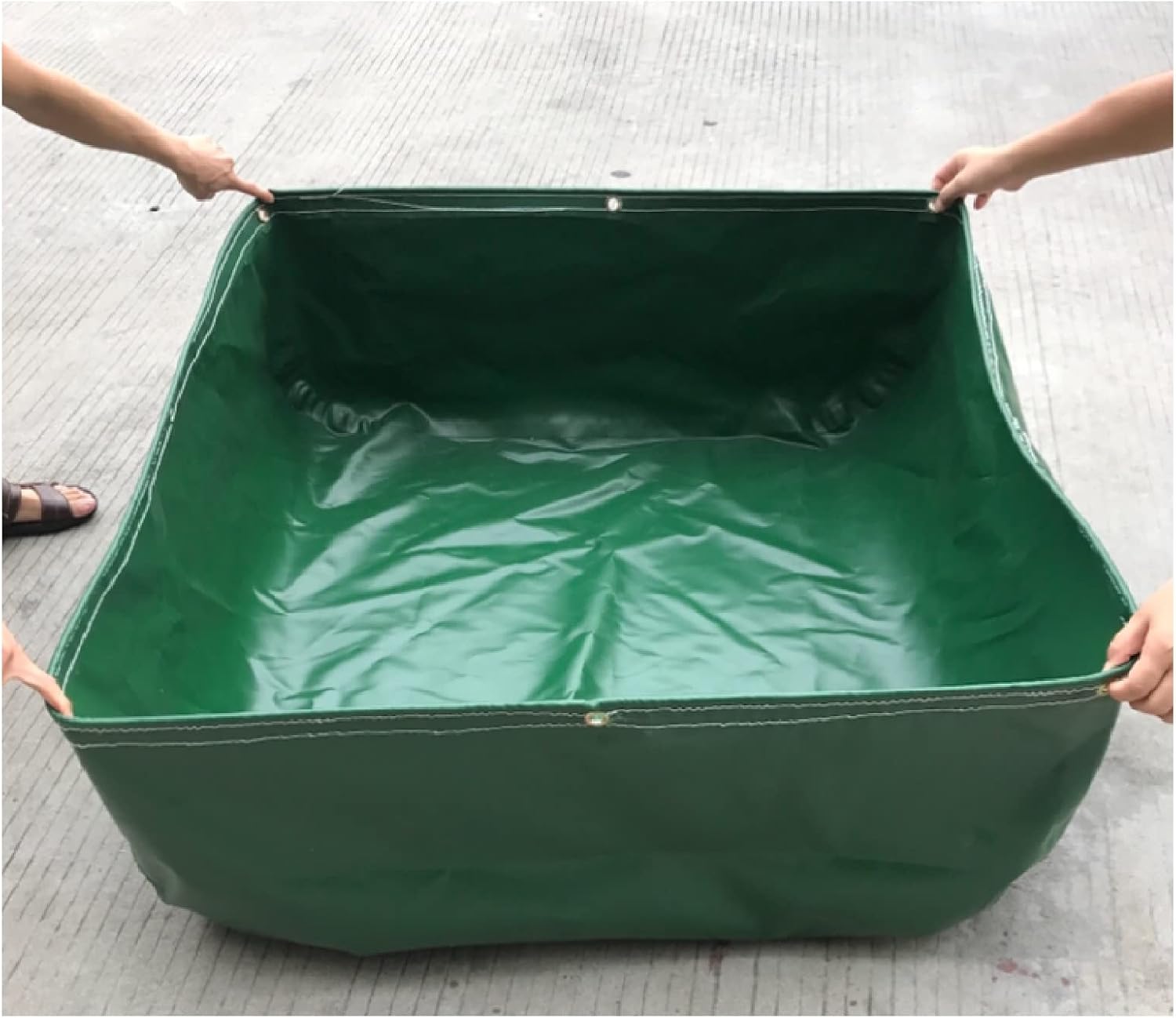 Amazon.com: PHLEPS Canvas Pond, Canvas Cistern Tarpaulin Waterproof ...