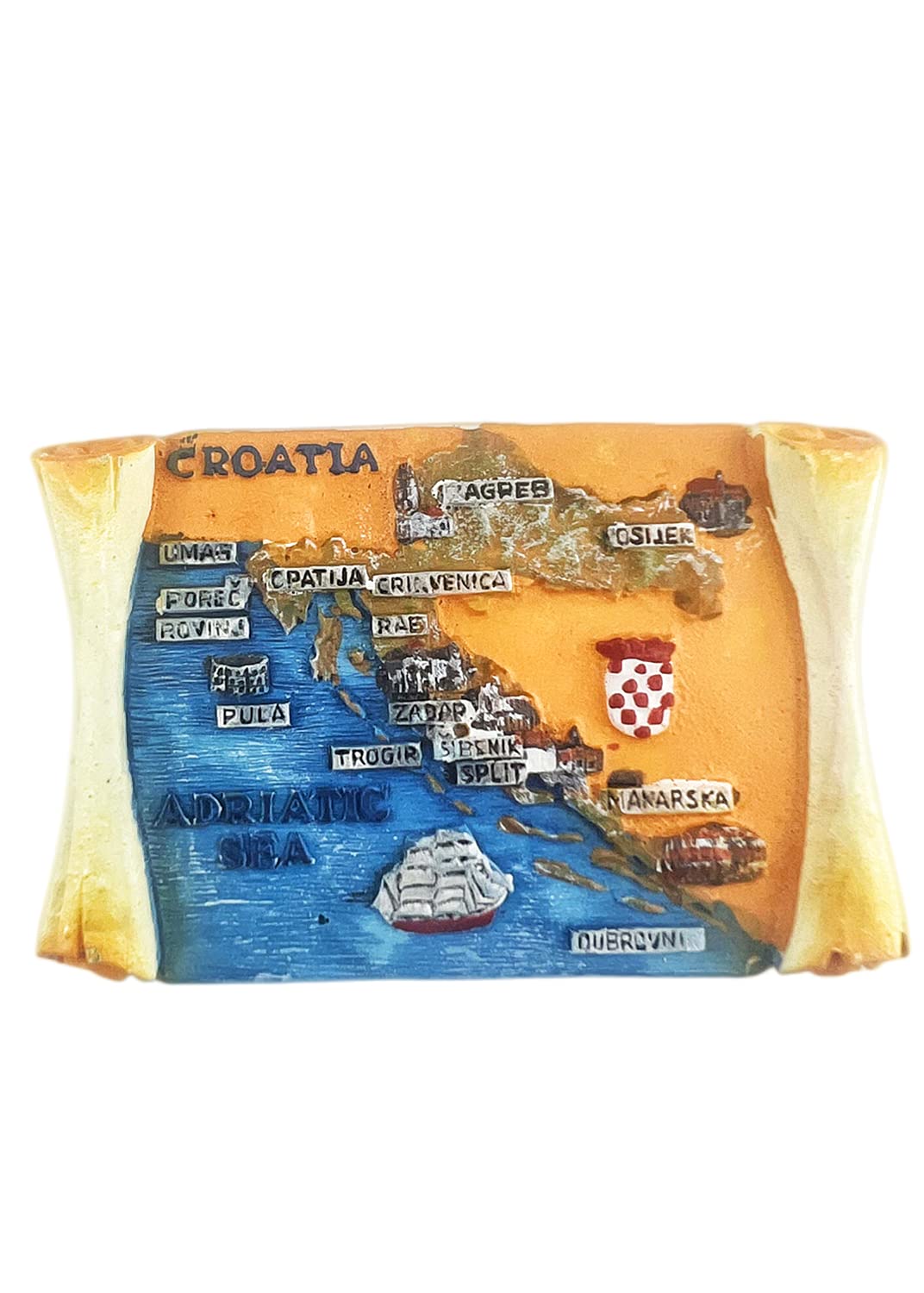 Amazon.com: Croatia Fridge Magnet Tourist Souvenirs Refrigerator ...
