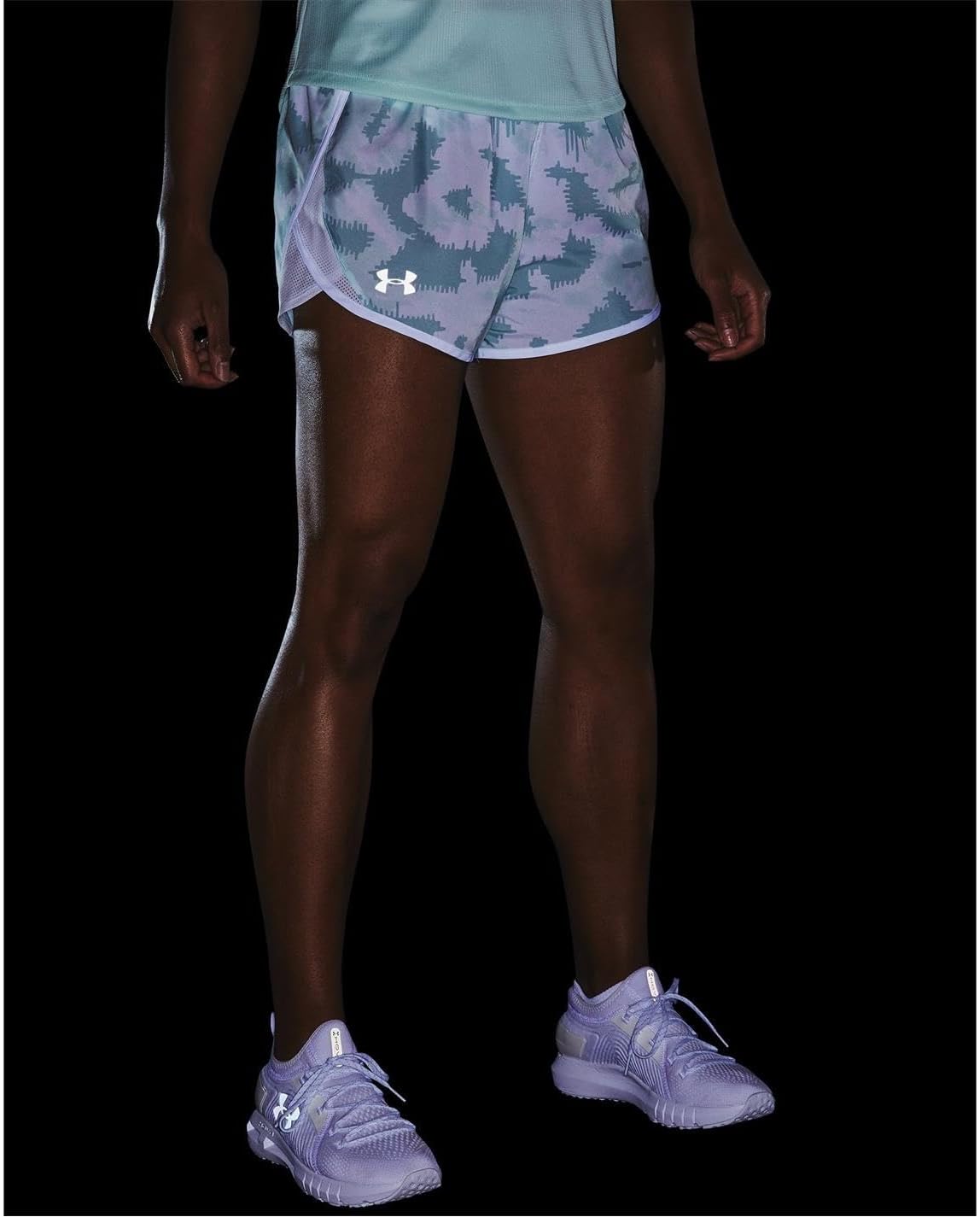Under Armour Women's Fly by 2.0 Printed Running Shorts