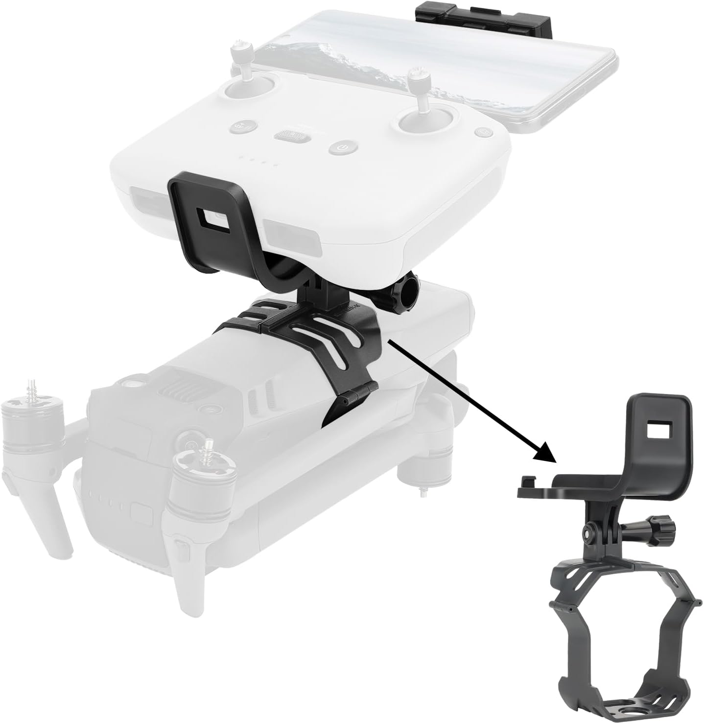 Amazon.com : XINANEE Handheld Gimbal Bracket Camera Stabilizer for DJI ...