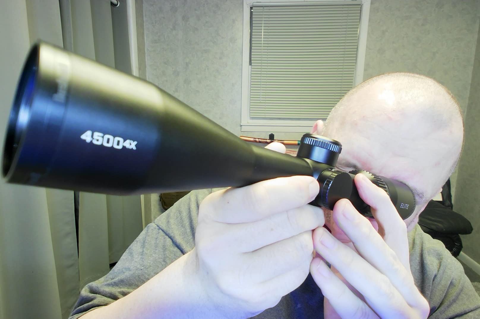 Amazon.com : Bushnell Elite 4500 4X 4-16x50 Hunting Riflescope - Crisp ...