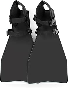 Amazon.com : UNITACKLE Fishing Float Tube Fins, with Abrasion Resistant ...