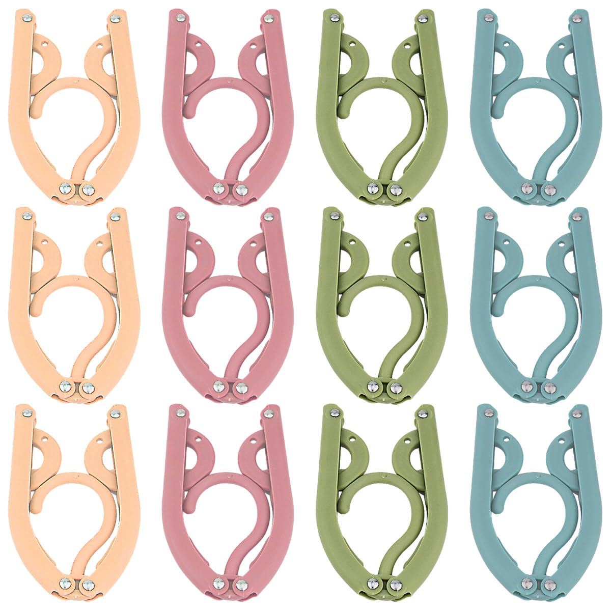 Peg Hanger Travel Drying Rack For Clothes - Portable Hanging Rack Over ...