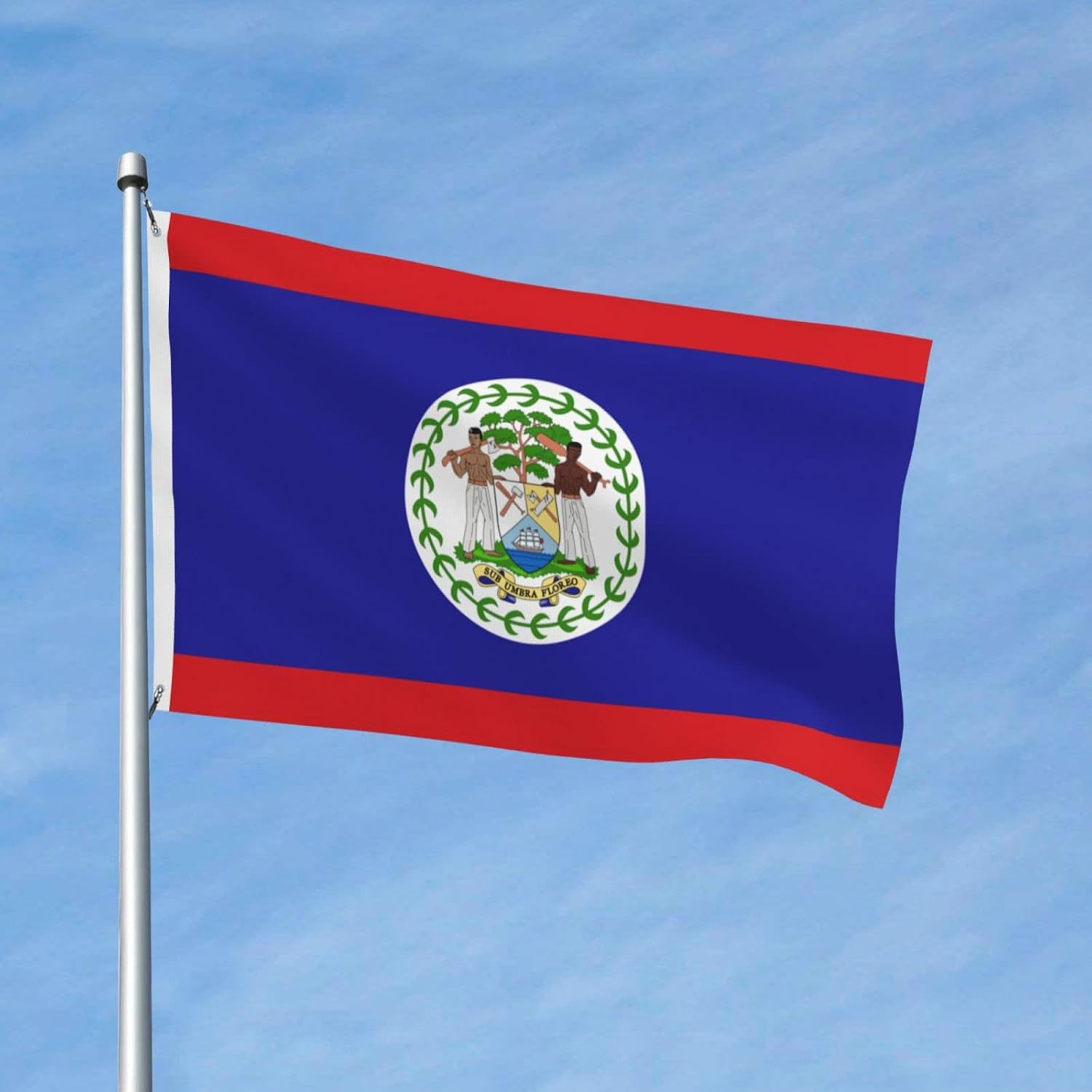 Amazon.com : BASTU Flag of Belize Flags 3x5 Outdoor Double Sided Flag ...
