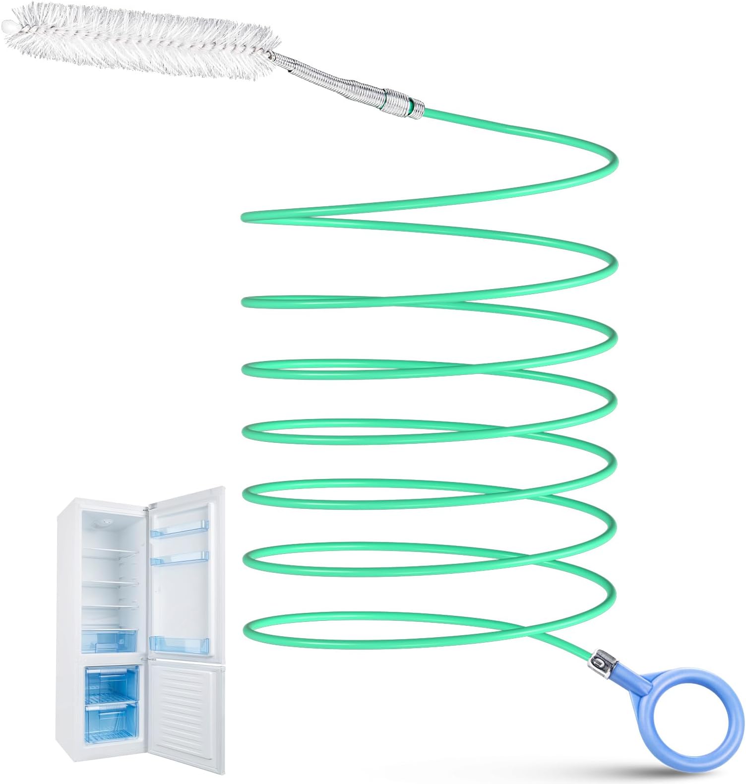 Amazon.com: Long Drain Brush Flexible Feeding Tube Brush Slim Cleaning ...