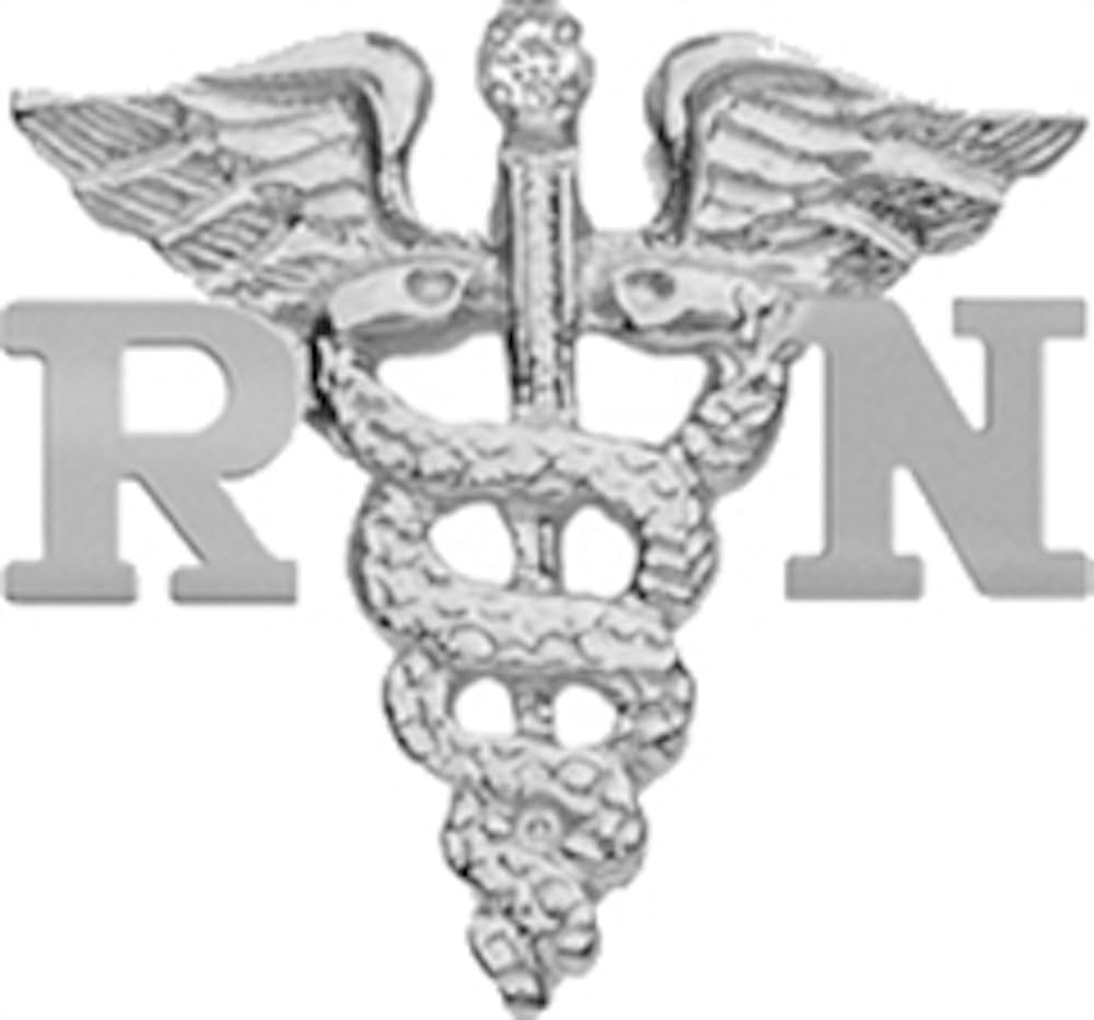 Amazon.com: NursingPin - Registered Nurse RN Diamond Nursing Graduation ...