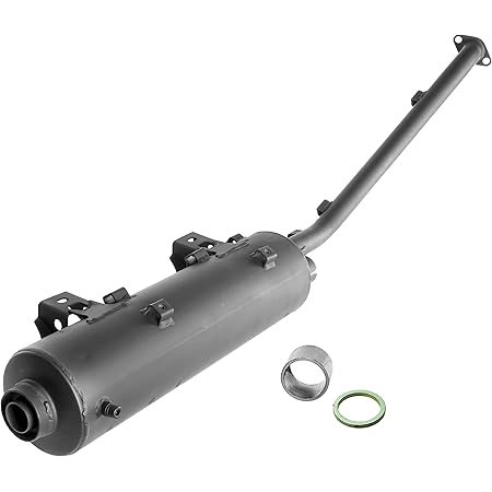 Amazon.com: Caltric Exhaust Muffler with Gasket Compatible with ...
