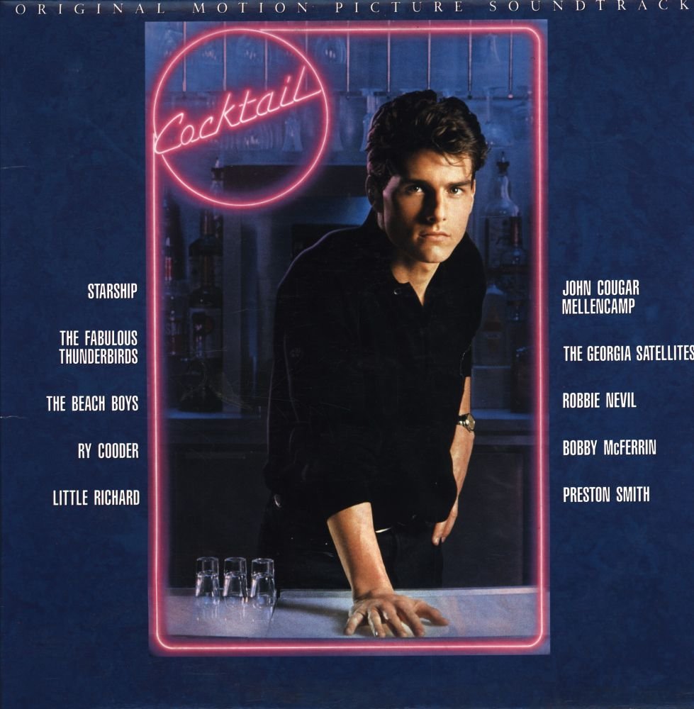 Amazon.com: Cocktail Original Motion Picture Soundtrack 1988 Vinyl LP ...