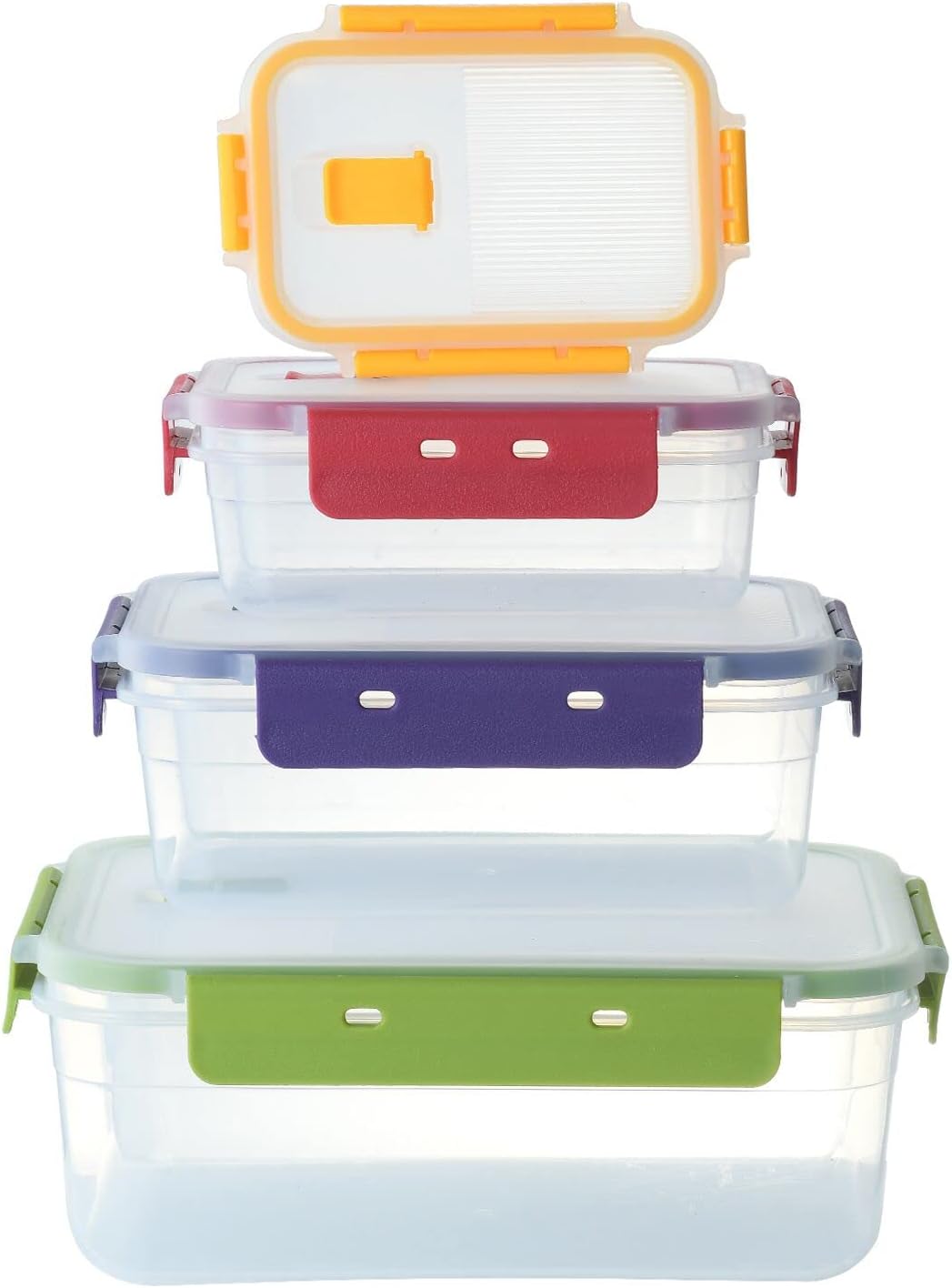 SIKITUT Boîte Alimentaire Plastique, Lot de 8 Boîtes de Conservation ...