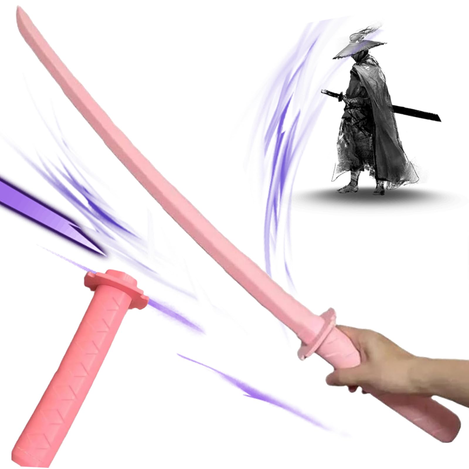 Retractable Katana MUNSKT 2 Pieces 3D Printed Gravity Retractable