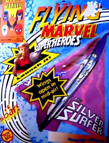 Amazon.com: Flying Marvel Superheroes - The Silver Surfer Really Flies ...