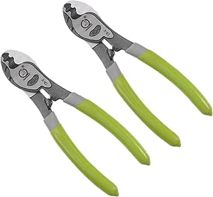 HARFINGTON 2pcs 6-Inch Cable Cutter Industrial Strength High Leverage ...