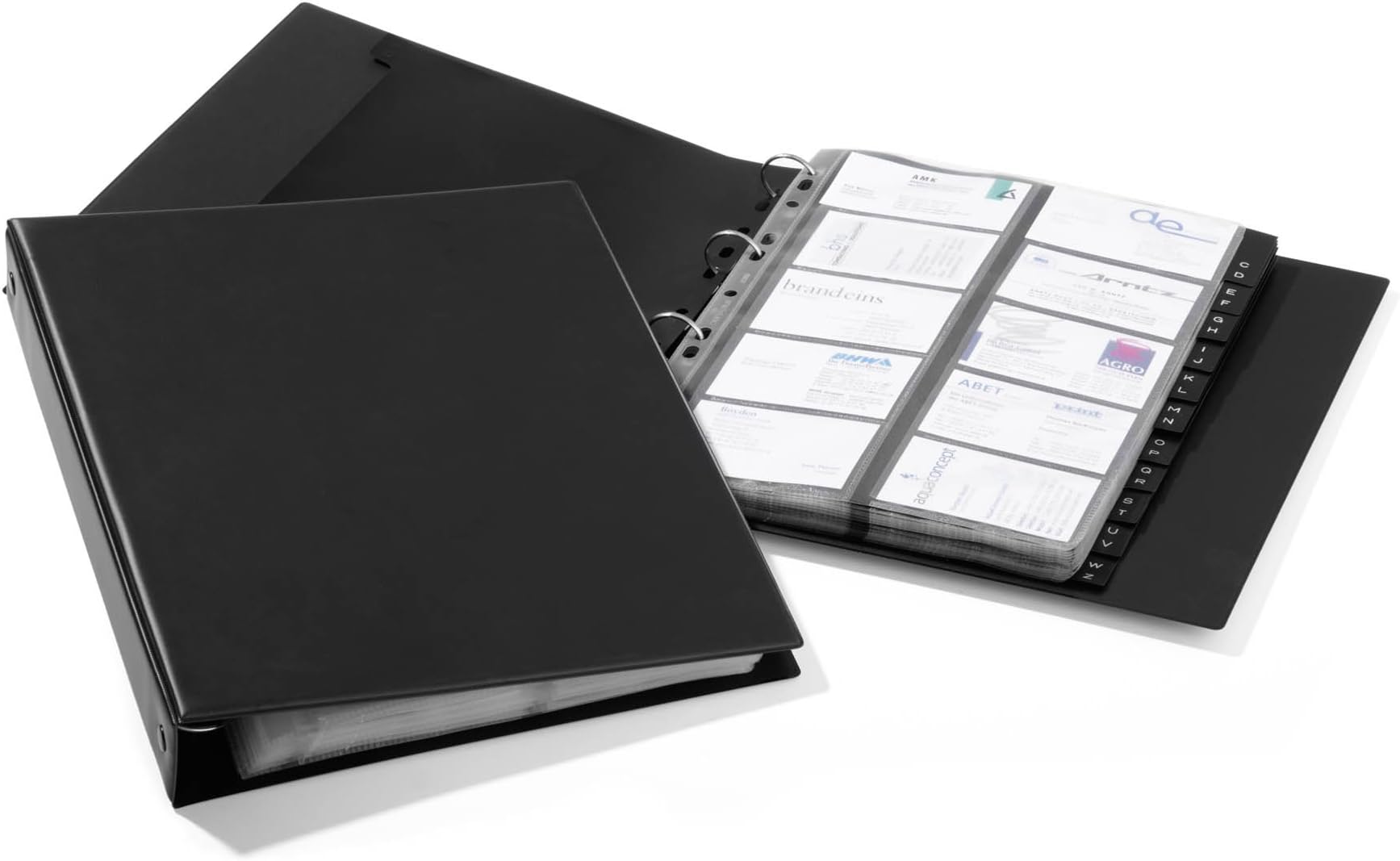 Durable Visitenkartenringbuch Visifix A4 Economy, für 400 Visitenkarten ...