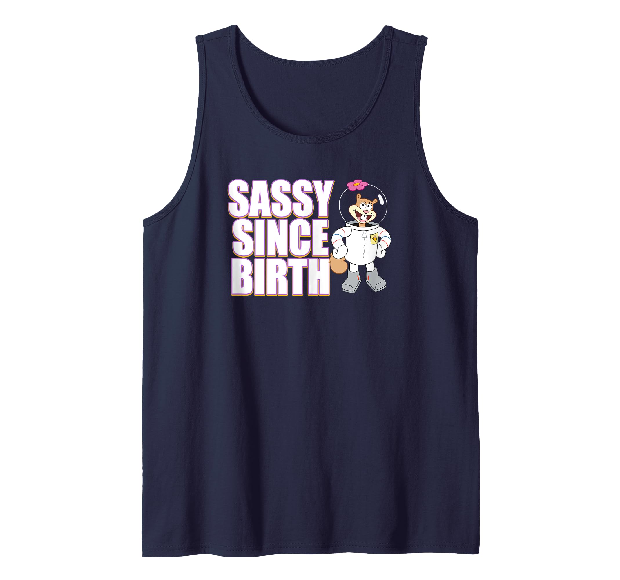 Snapklik.com : Sandy Cheeks - Sassy Since Birth Tank Top