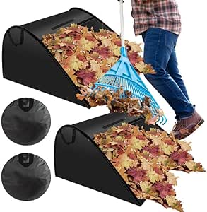 Amazon.com: Leaf Collector, Pop Up lawn and leaves collector, Foldable ...